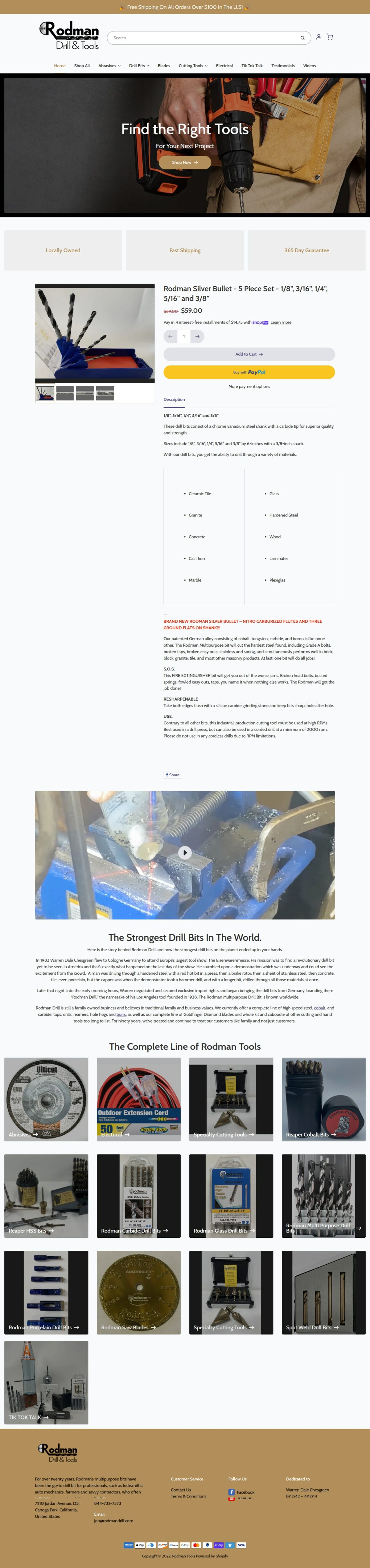 Rodman Drill & Tools SEO Case Study | Digital Guider