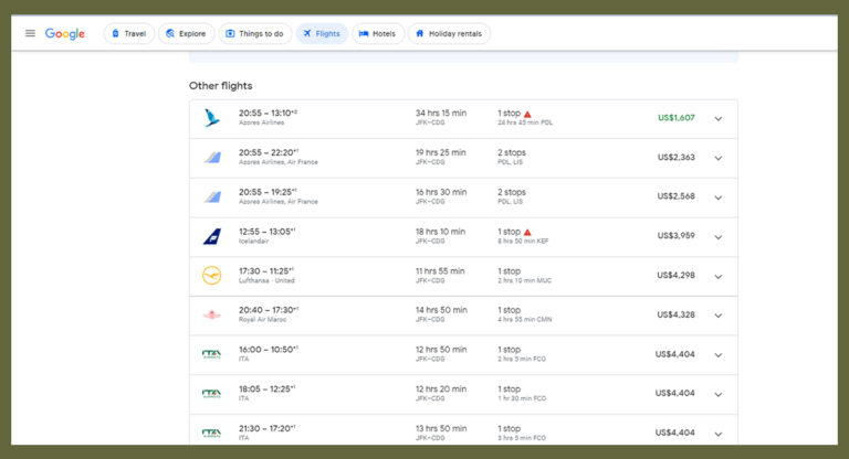 How to Use Google Flights – Complete Step-by-Step Guide