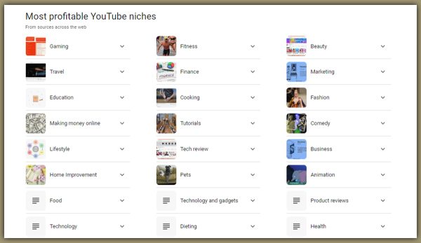 Most Profitable YouTube Niches You Must Know